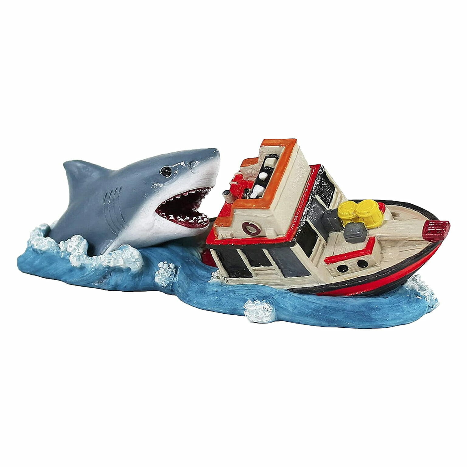 Aquarium Central - Ornament JAWS Mouth Open Mini - Aquarium Central